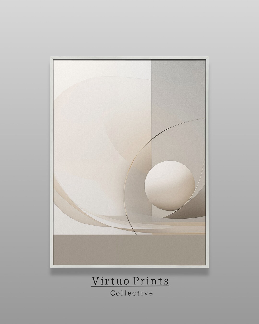 PRINTABLE Singular Orbit Art Print Minimalism & Modern Wall Decor ...