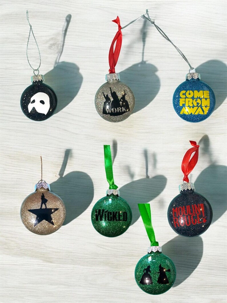 Wicked Inspired - Glitter Bauble - Etsy UK