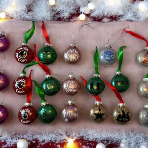 Wicked Inspired - Glitter Bauble - Etsy UK