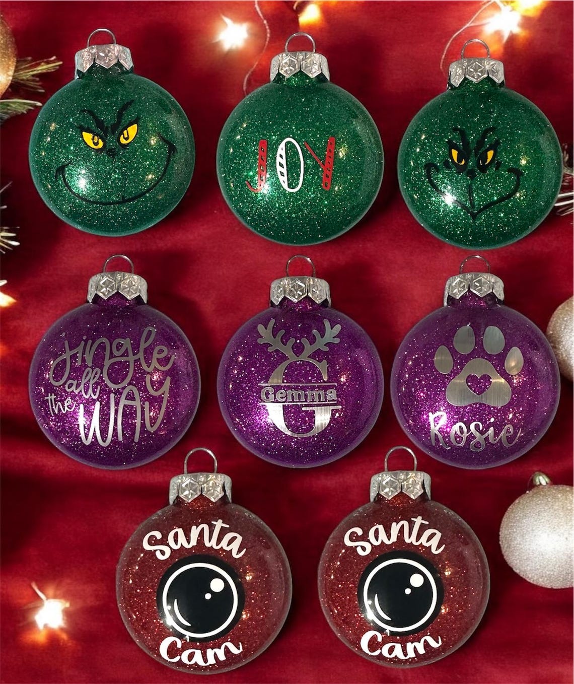 Wicked Inspired - Glitter Bauble - Etsy UK