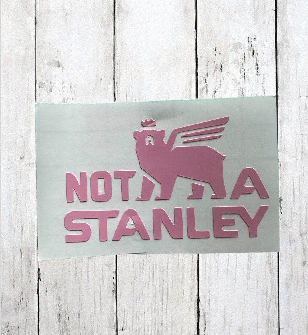 Not a Stanley Cup Decal - Etsy