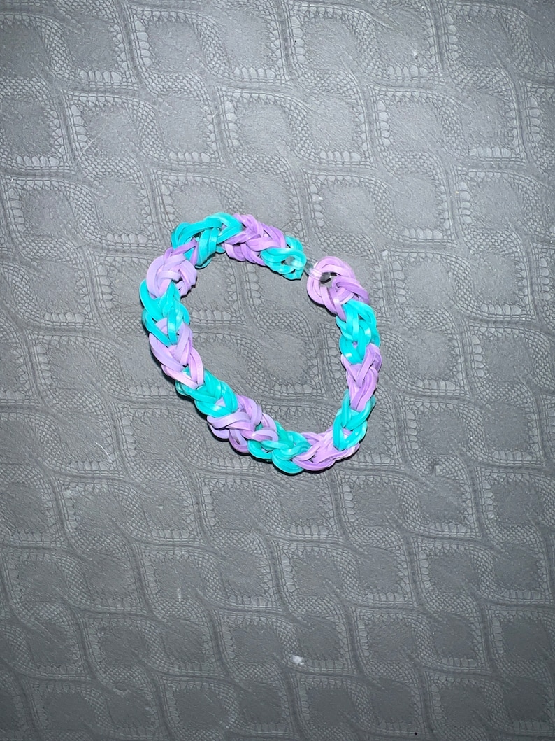 Multi Color Rubber Band Bracelet - Etsy