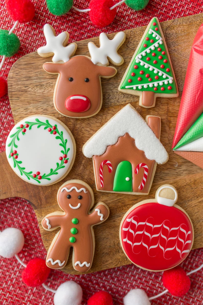 Christmas - Online Cookie Decorating Class - Etsy