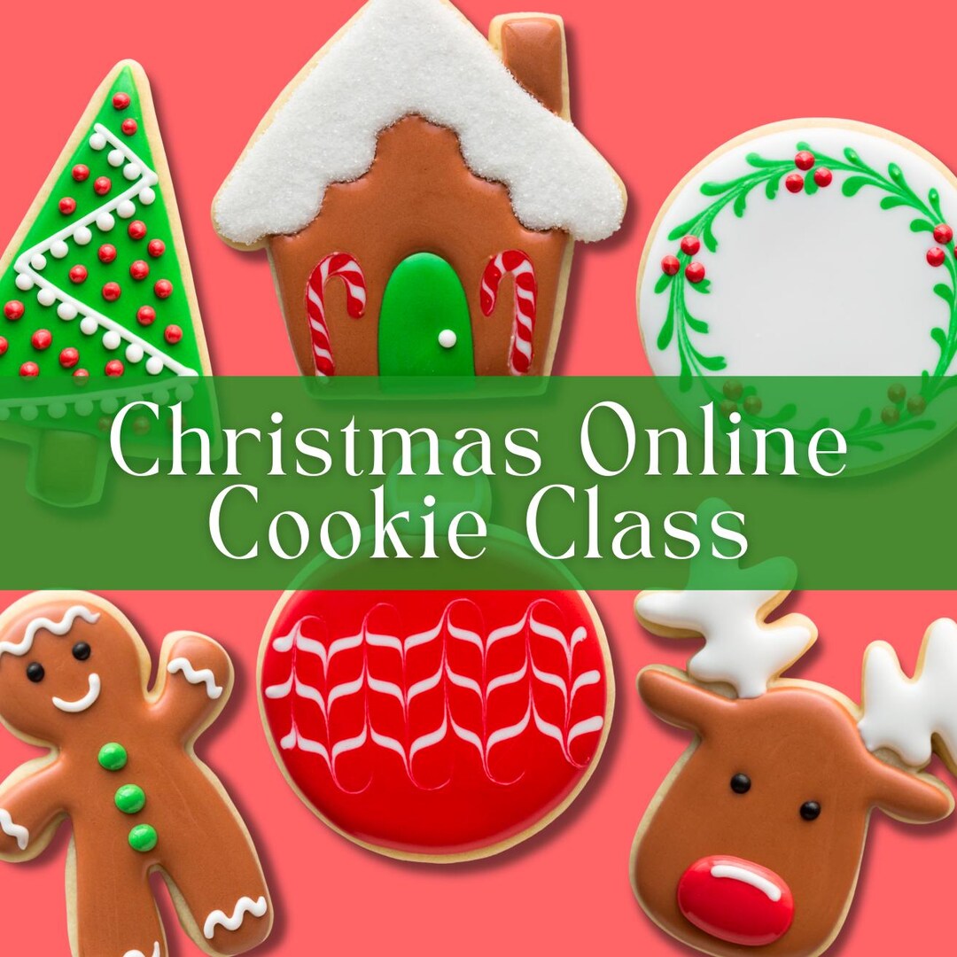 Christmas - Online Cookie Decorating Class - Etsy