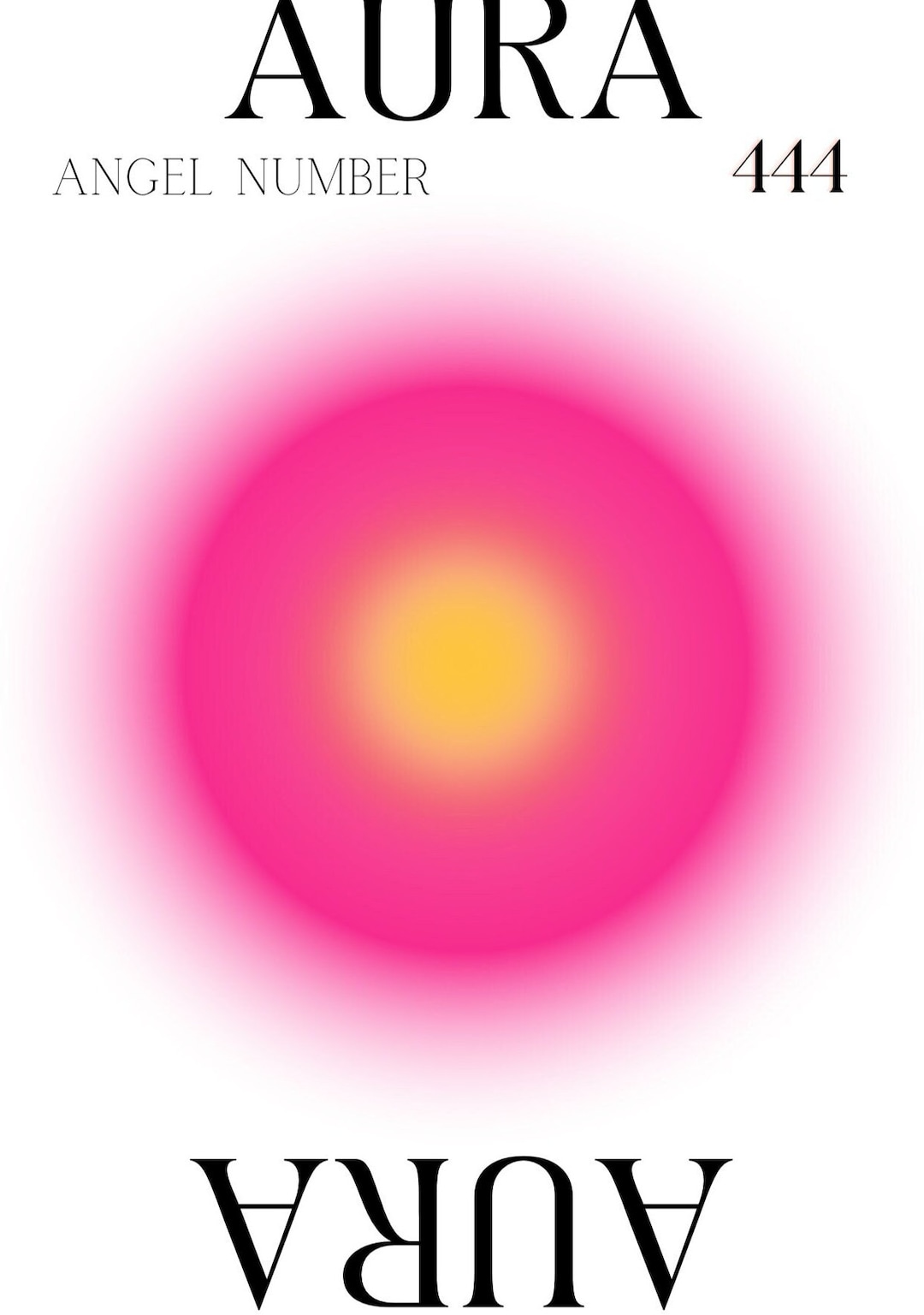 Aura Printable Wall Art, Aura Poster Print, Angel Number Aura Wall Art, Wall Art, Aura, Colorful ...