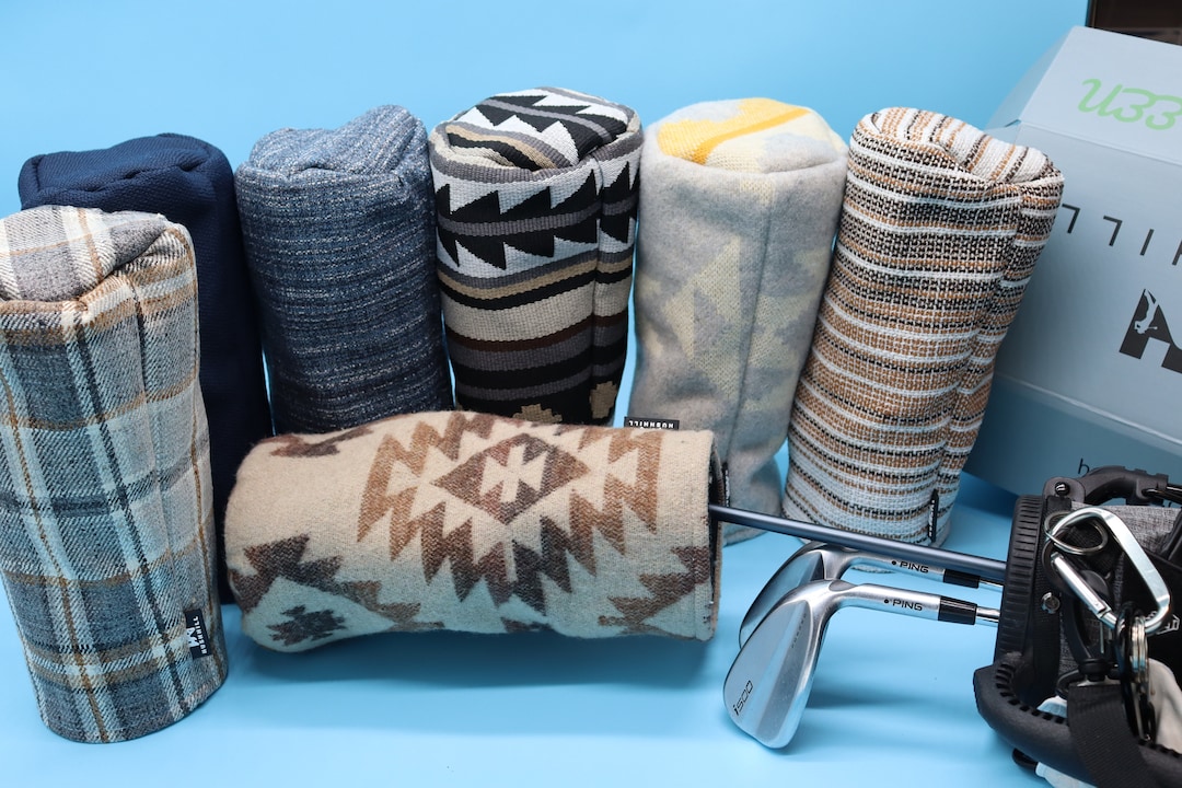 Driver Head Cover | Hand Made in USA (barrel Style) | HUSHHILL - Etsy