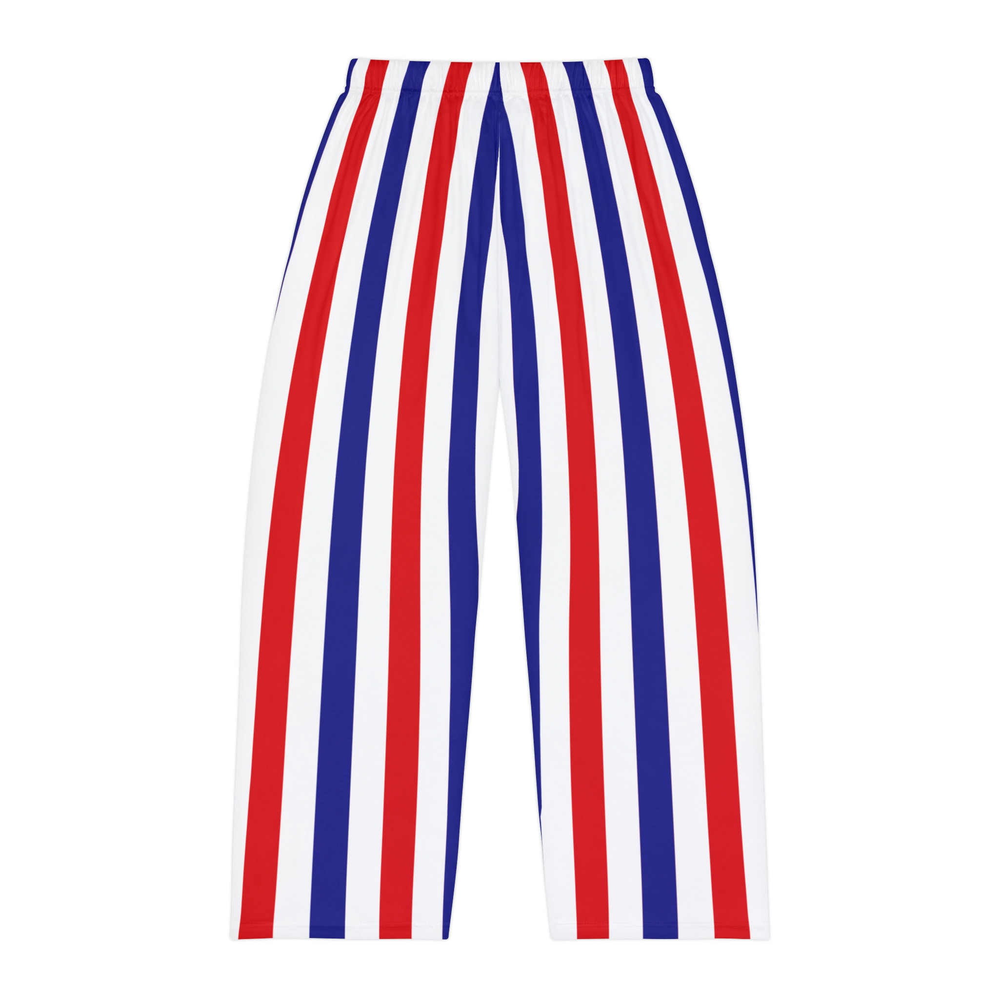 Uncle Sam Red White Blue Striped Pants / Costume Pants Pajama Bottoms ...