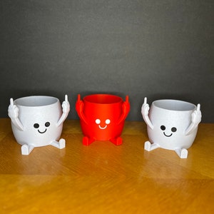 Unique Middle Finger Pot - Trendy Middle Finger Planter for Succulents ...