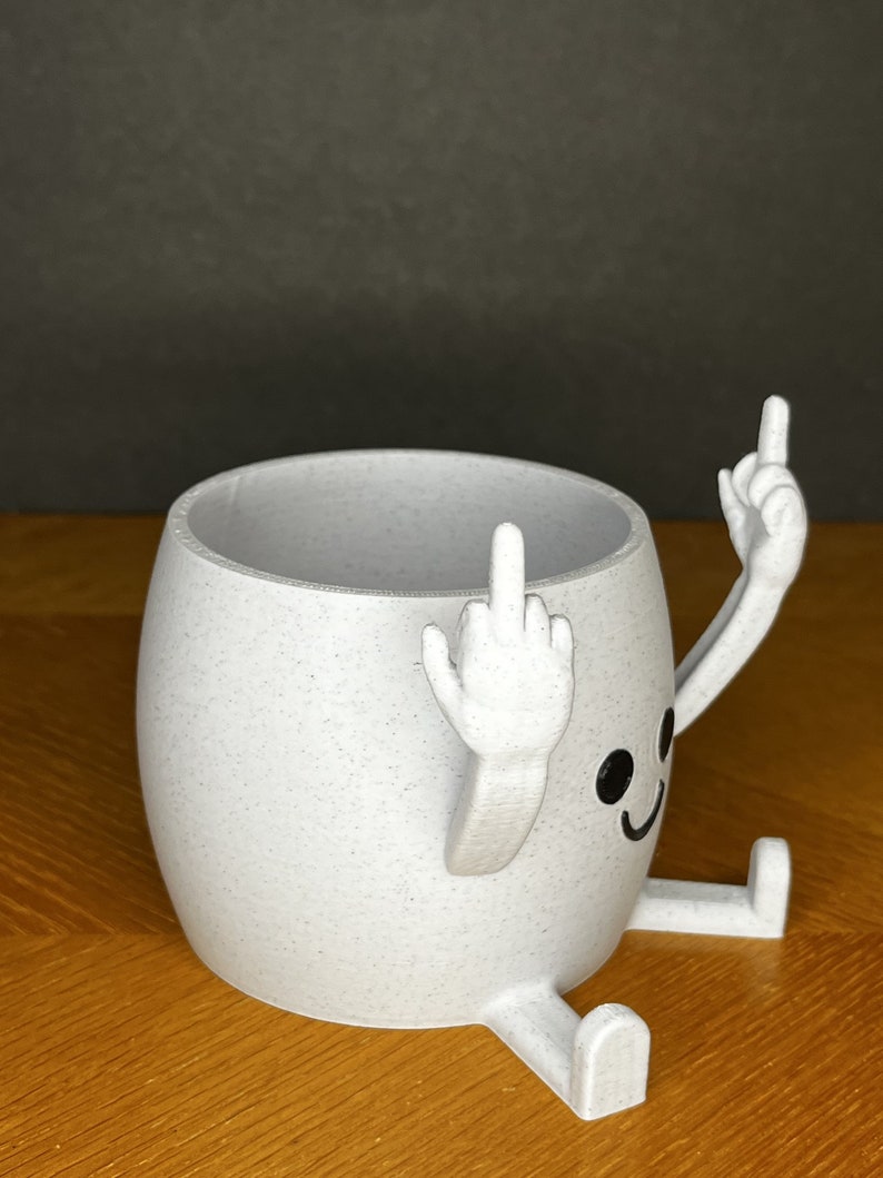 Unique Middle Finger Pot Trendy Middle Finger Planter for Succulents ...