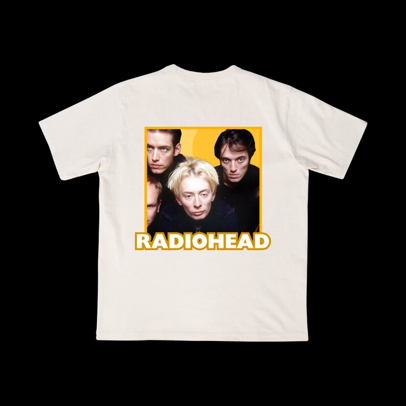 Radiohead Inspired Digital Art Print, Music Lover Wall Decor ...