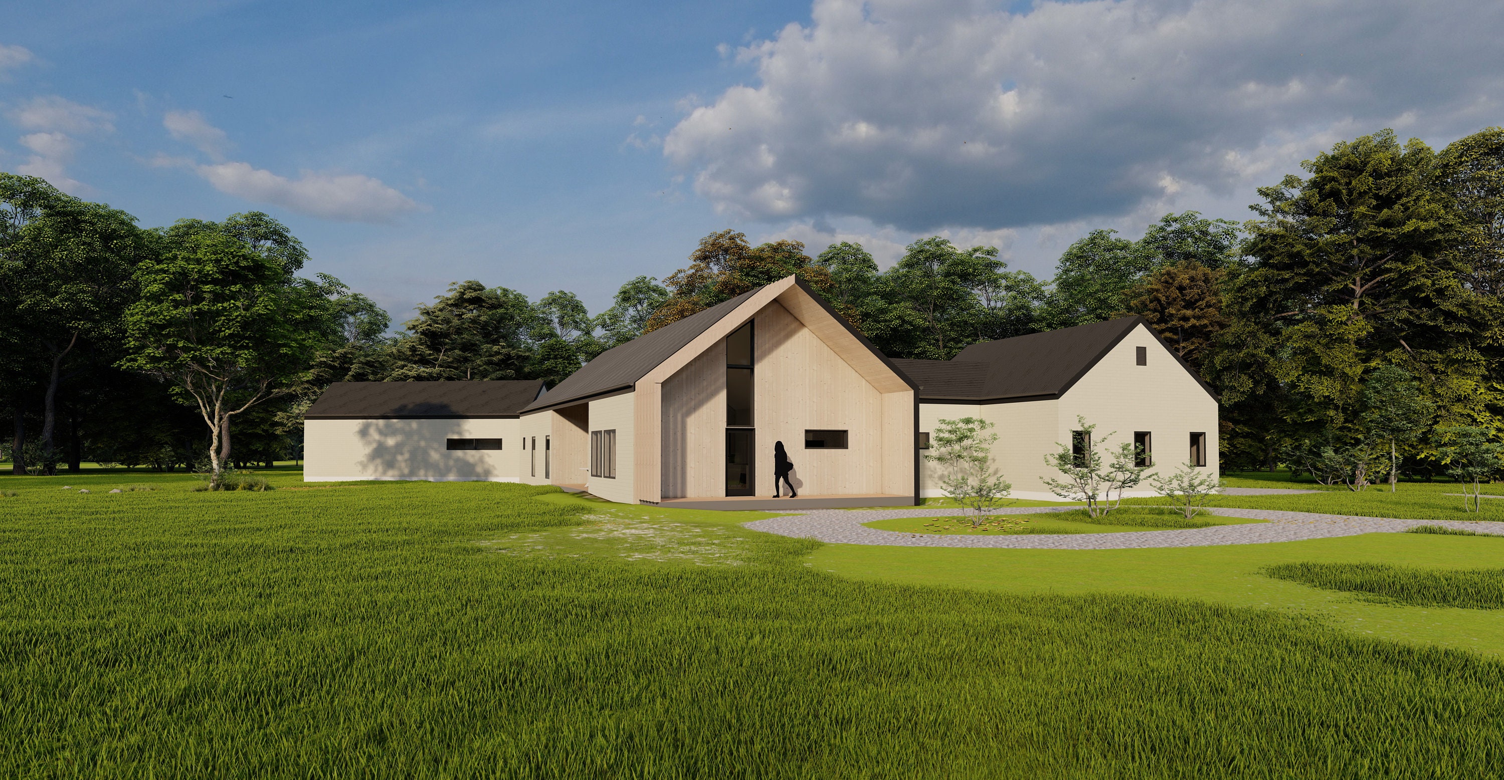 Affordable Architectural House Plans Scandinavian Design Aesthetic Four ...