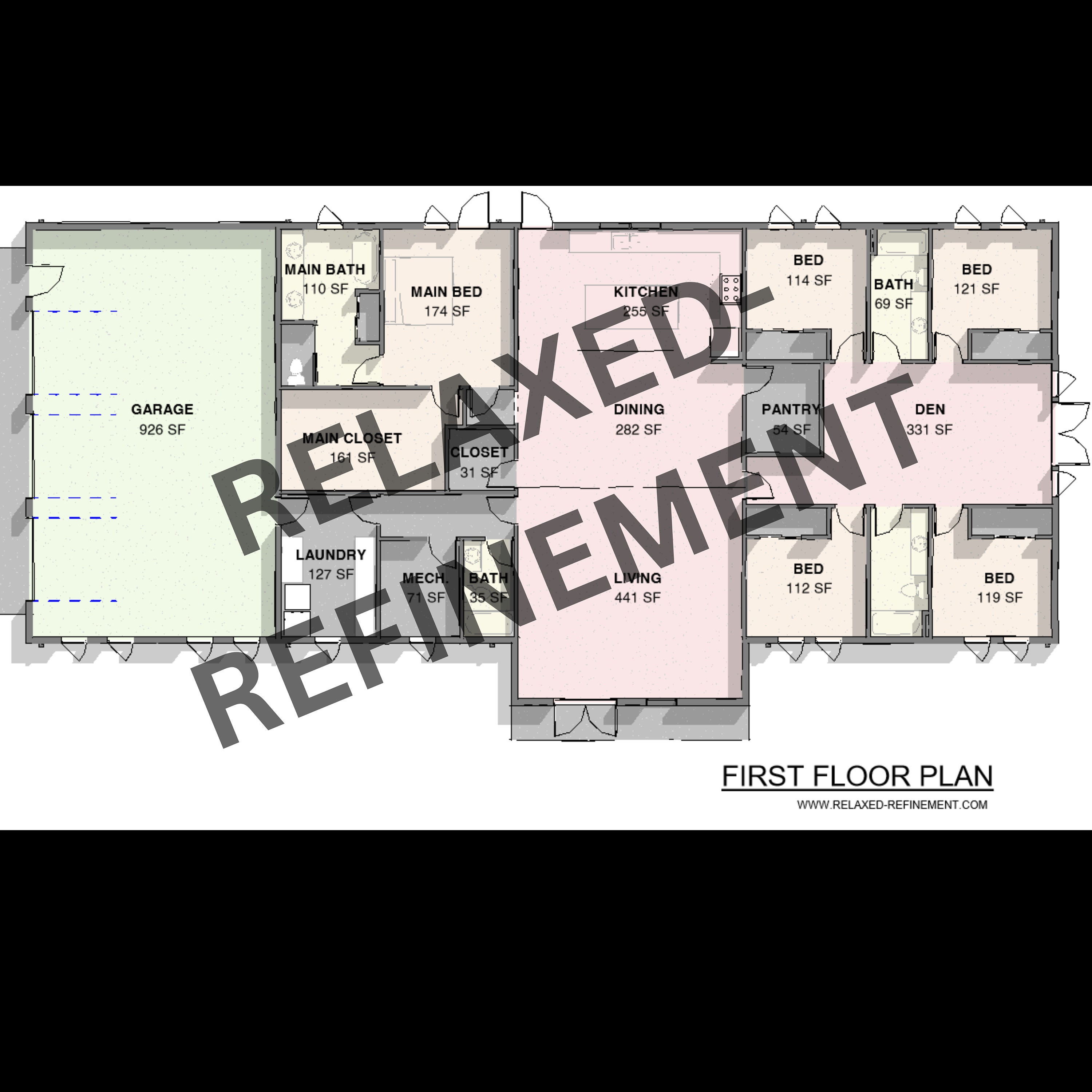 5 Bedroom 4 Bathroom Barndominium Plans Modern Barndo Plans Farmhouse ...