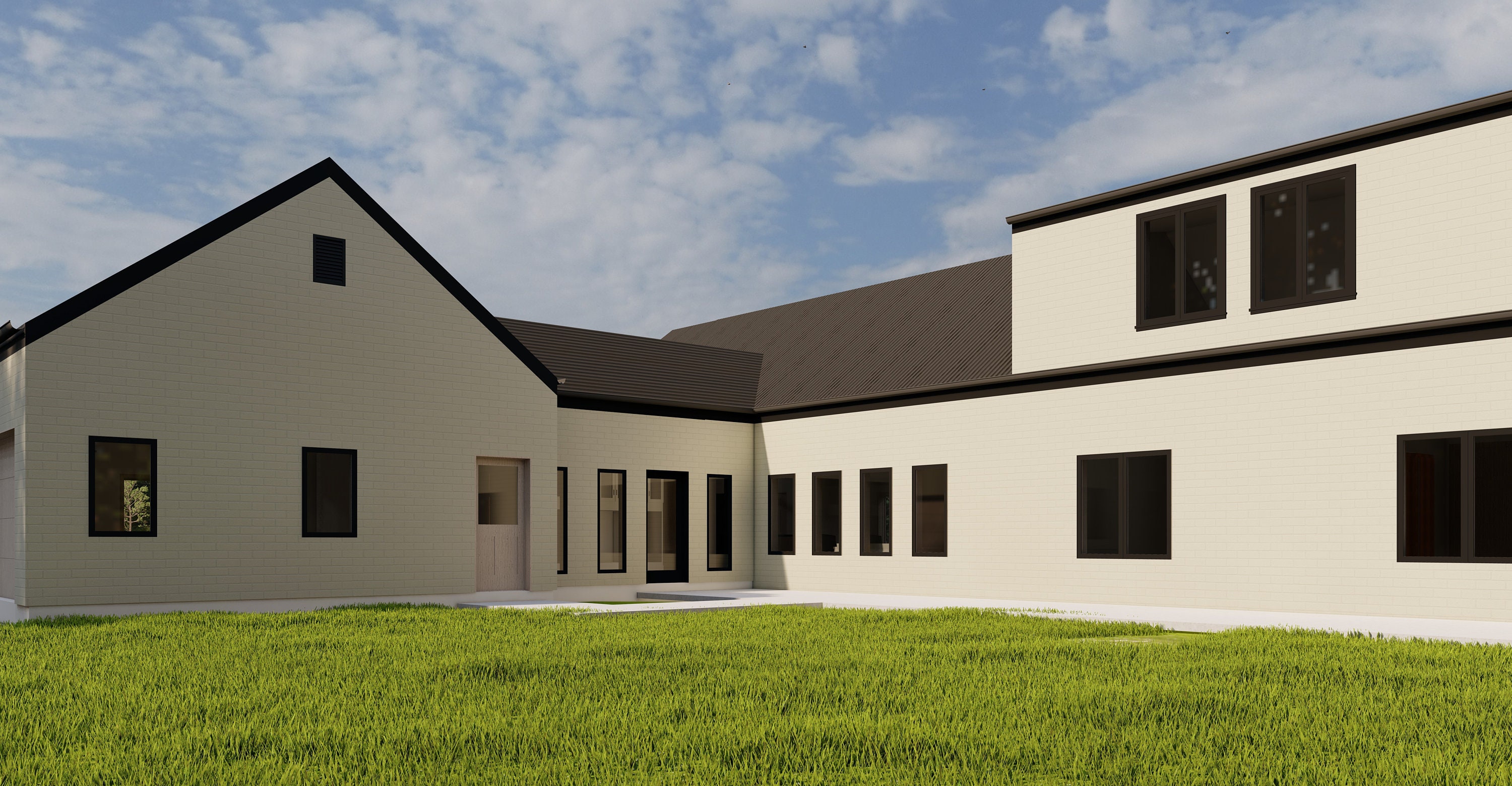 Affordable Architectural House Plans Scandinavian Design Aesthetic Four ...