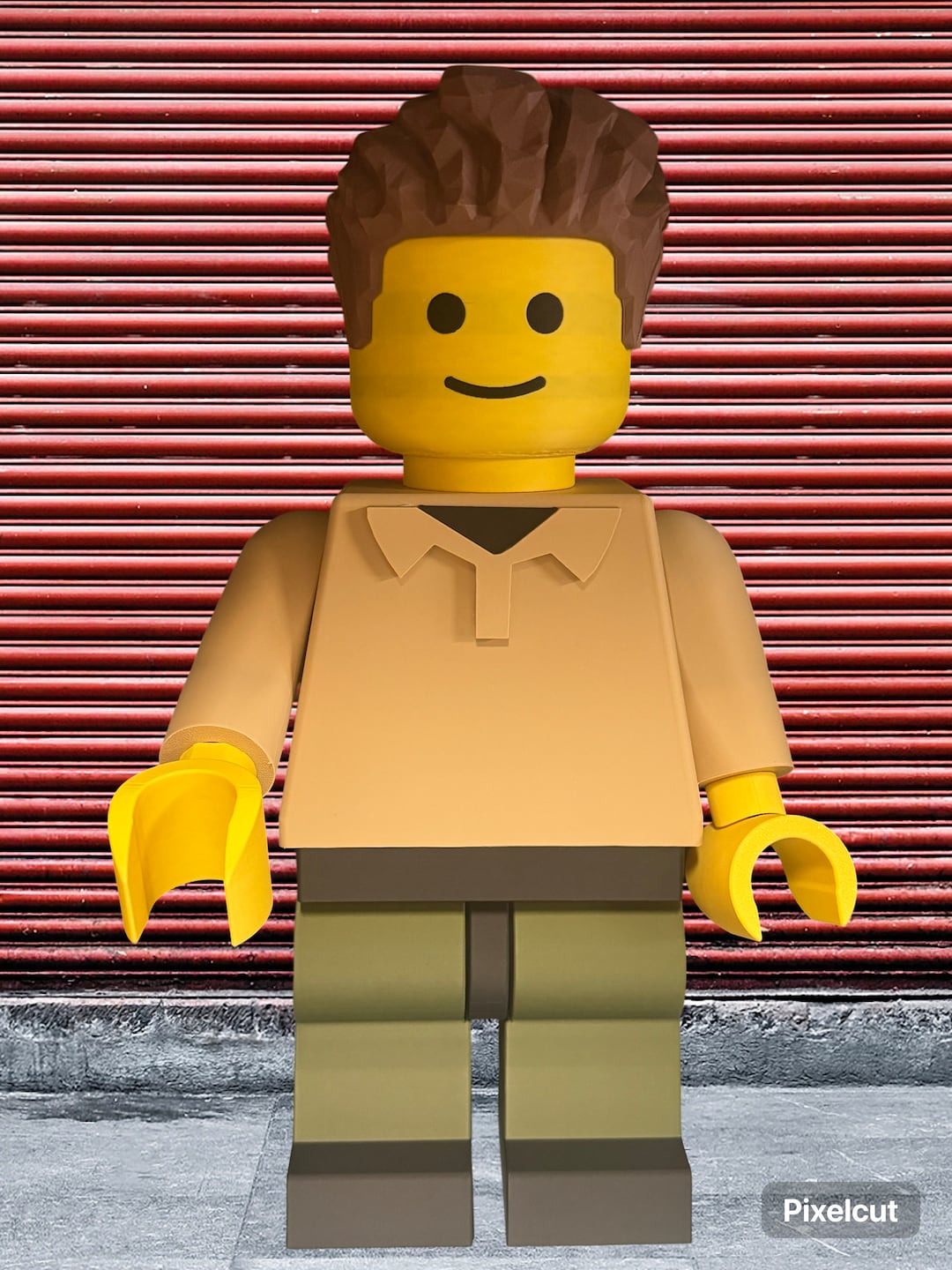 Huge Brick Minifig - Etsy