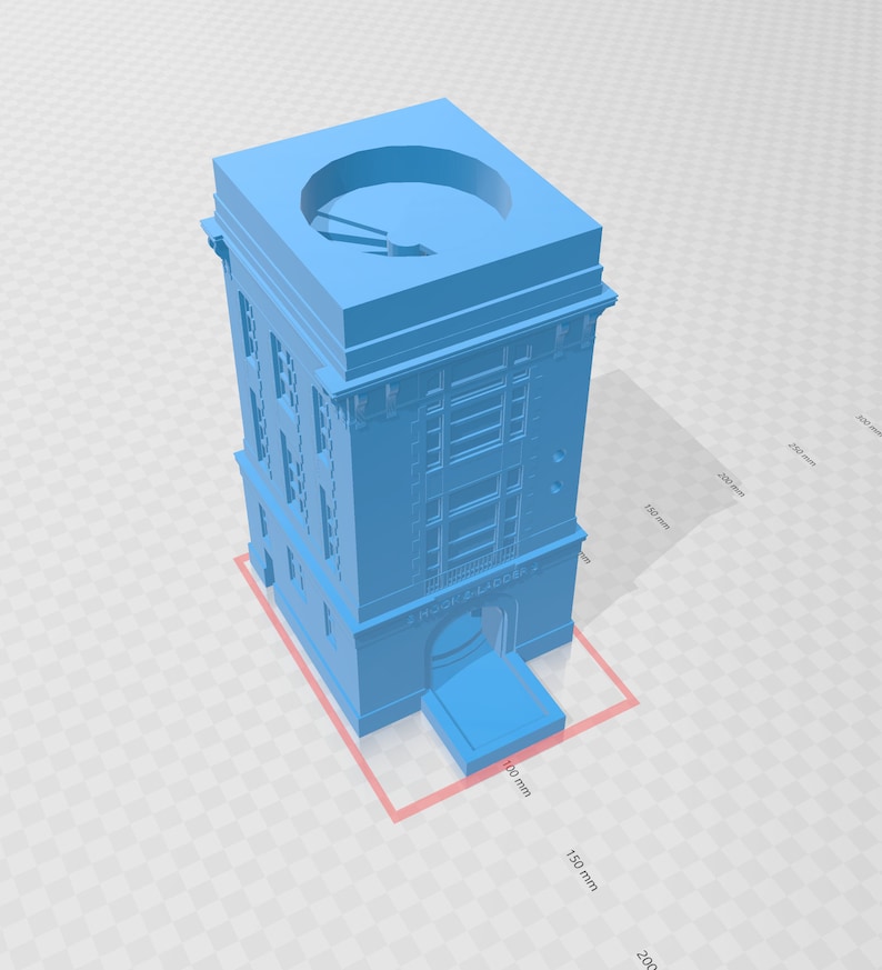 Ghost Busters Firehouse Dice Tower 3D File STL - Etsy