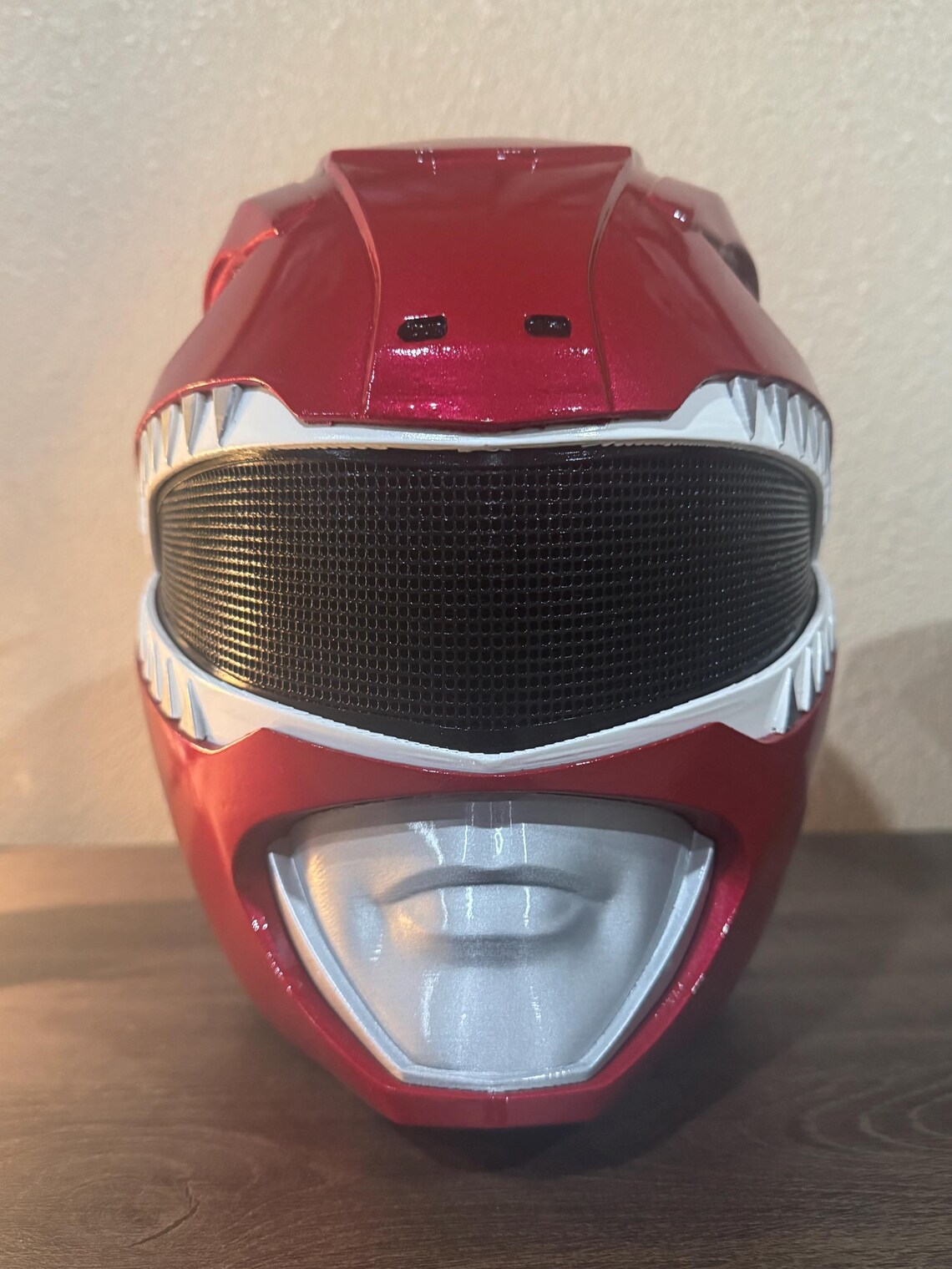 MMPR Red Ranger Cosplay Helmet - Etsy