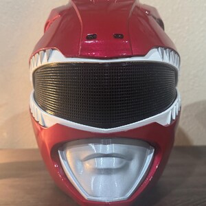 MMPR Red Ranger Cosplay Helmet - Etsy