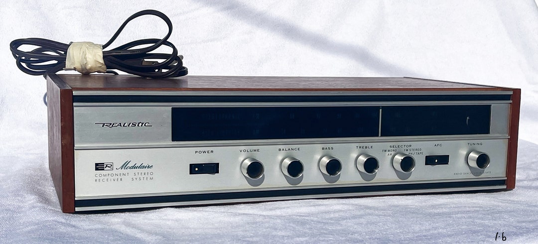Realistic Stereo Receiver From the 70's Great Sounding Unit. - Etsy
