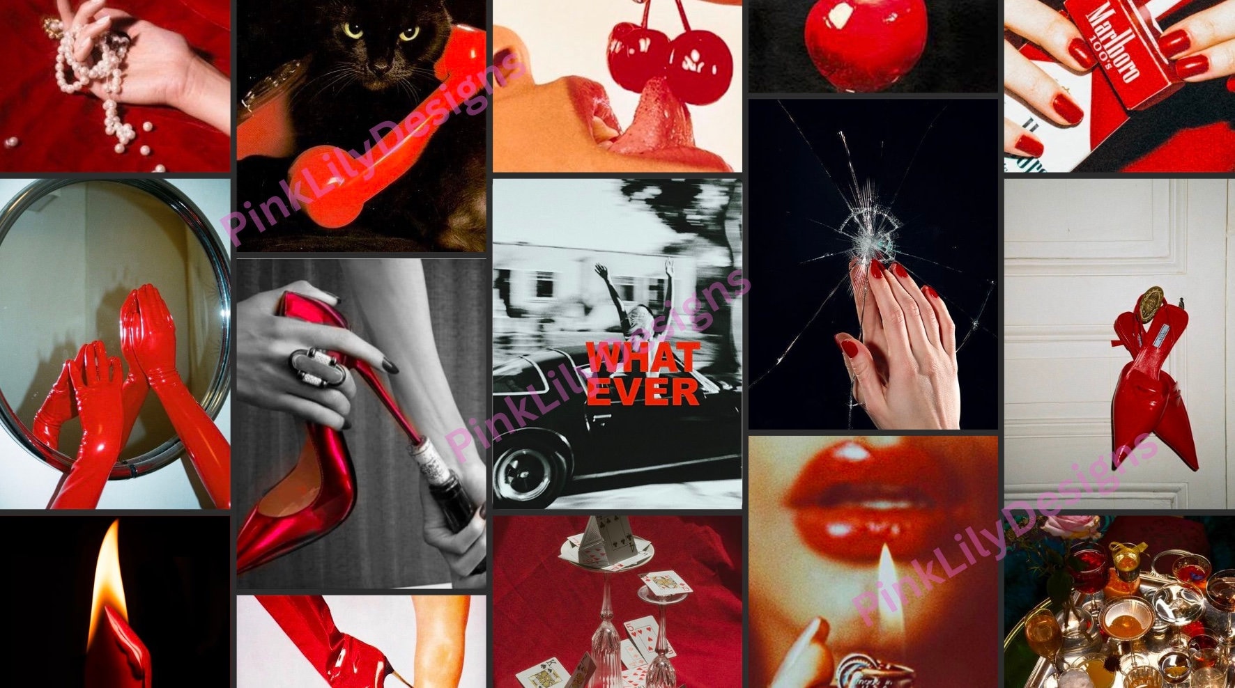 That Girl Wallpaper - Etsy