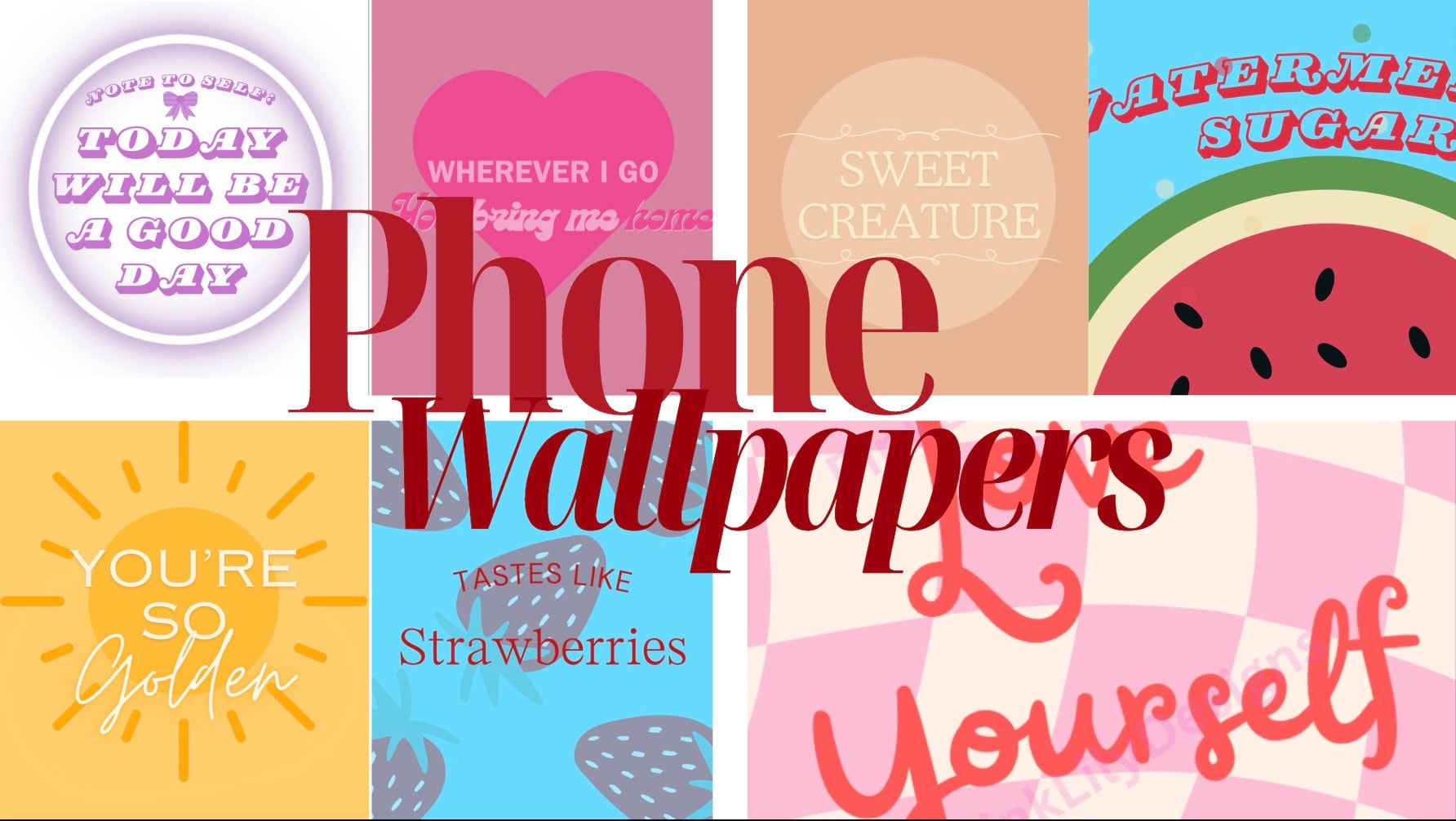 It Girl MacBook Wallpaper - Etsy