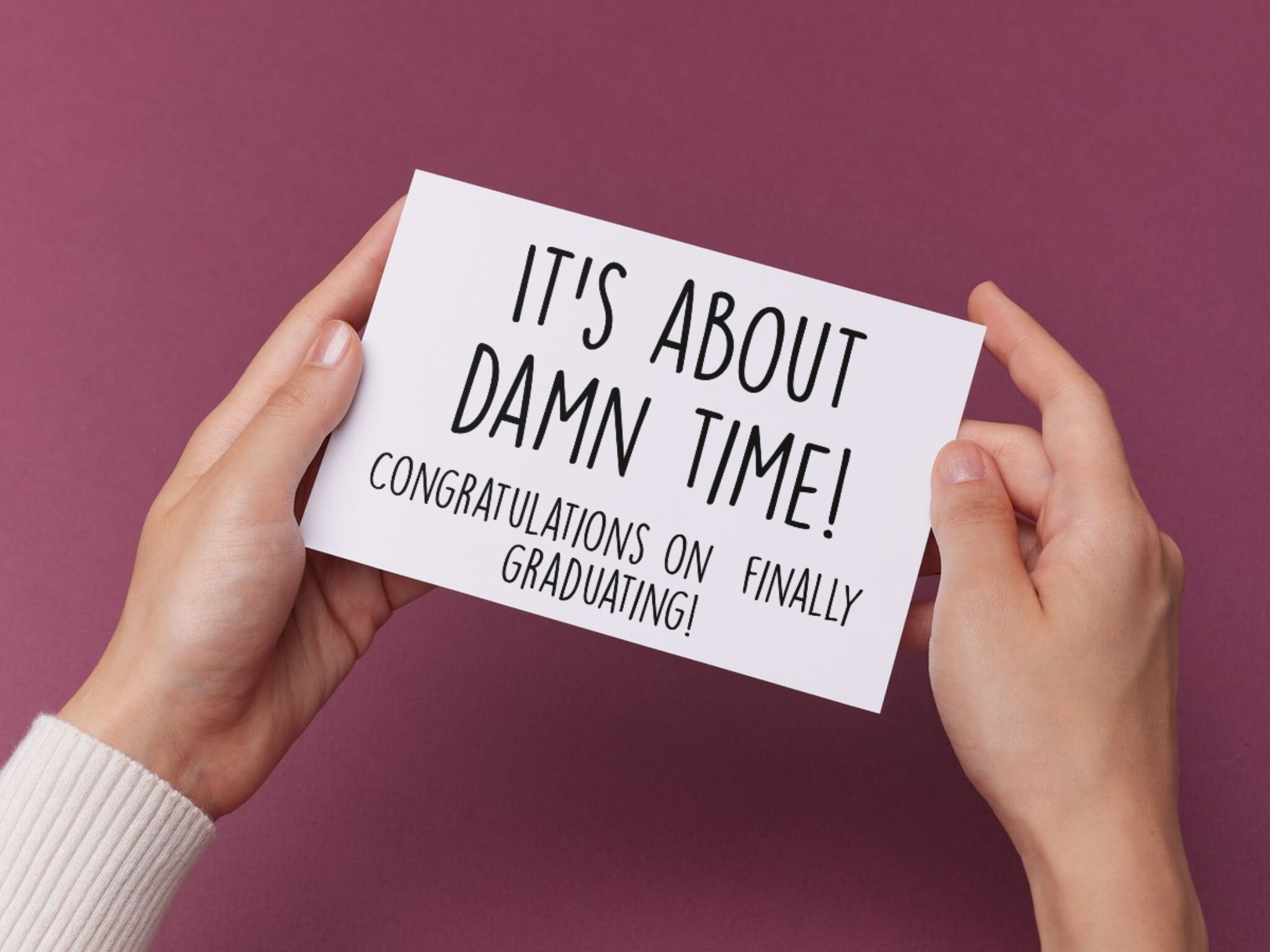 Funny Graduation Card, Happy Graduation - Etsy