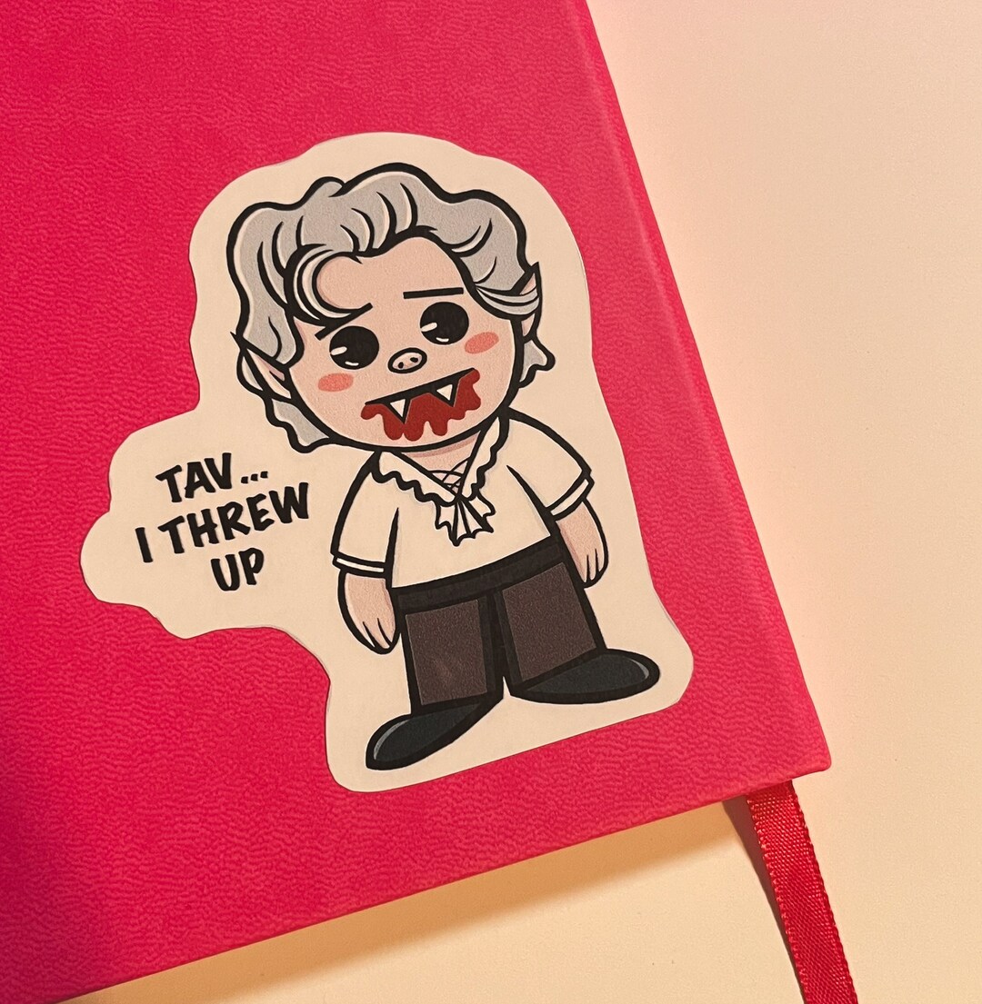 Astarion Sticker Baldur's Gate 3 Batstarion Fanart Vinyl Waterproof ...