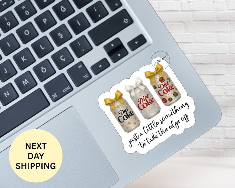 Diet Coke Stickers: “just A Litle Somethjng to Take the Edge Off ...