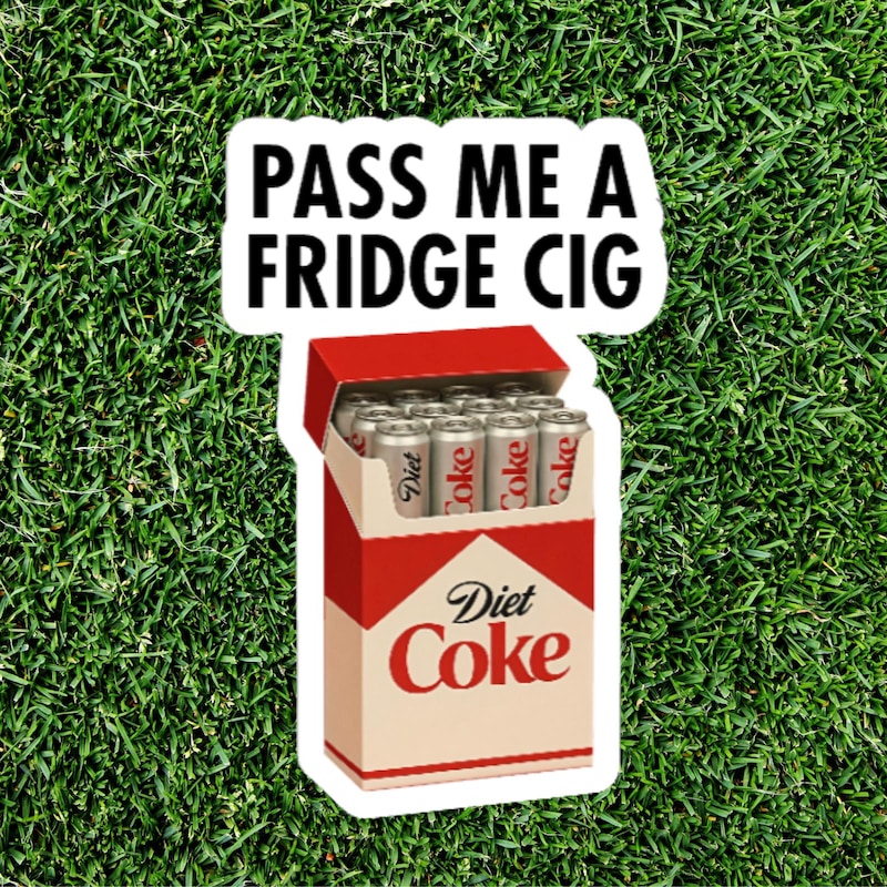 Fridge Cig Embroidery - Etsy