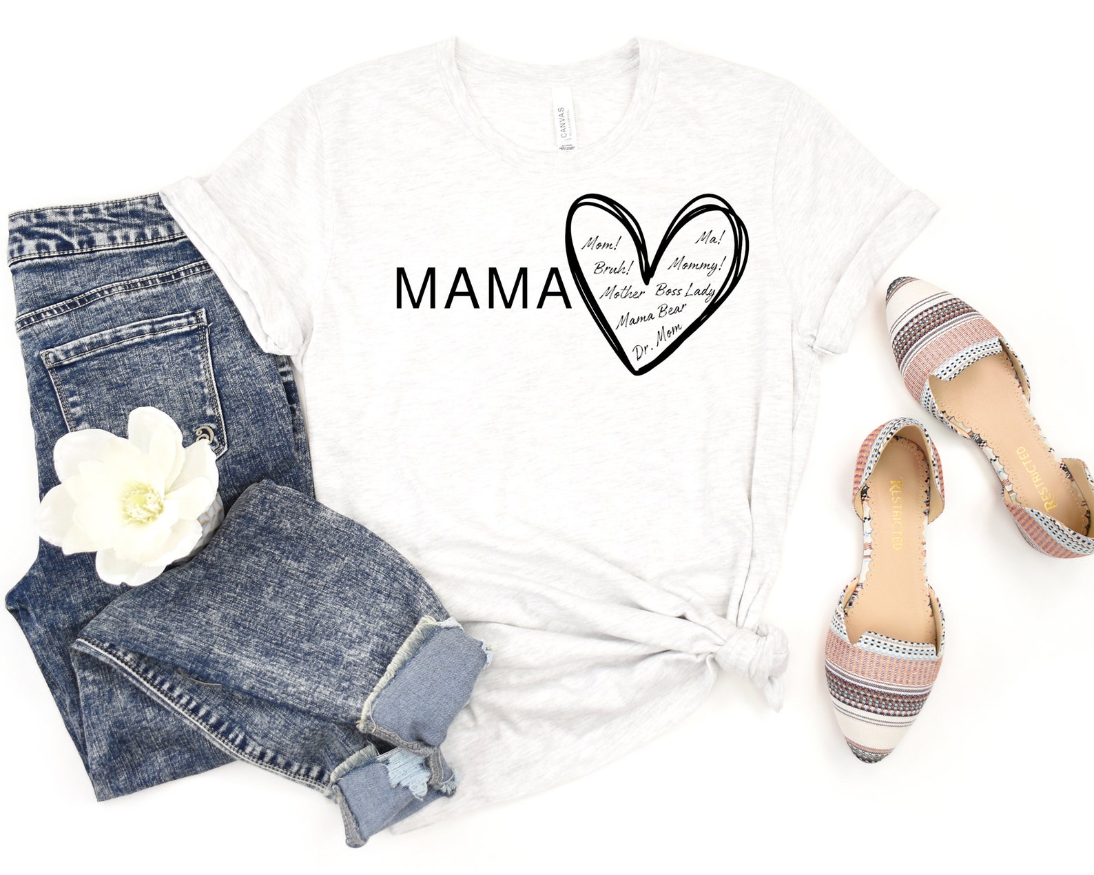 Adorable 8-pack Mama/mother's Day Design With Beloved Nicknames - Ma ...