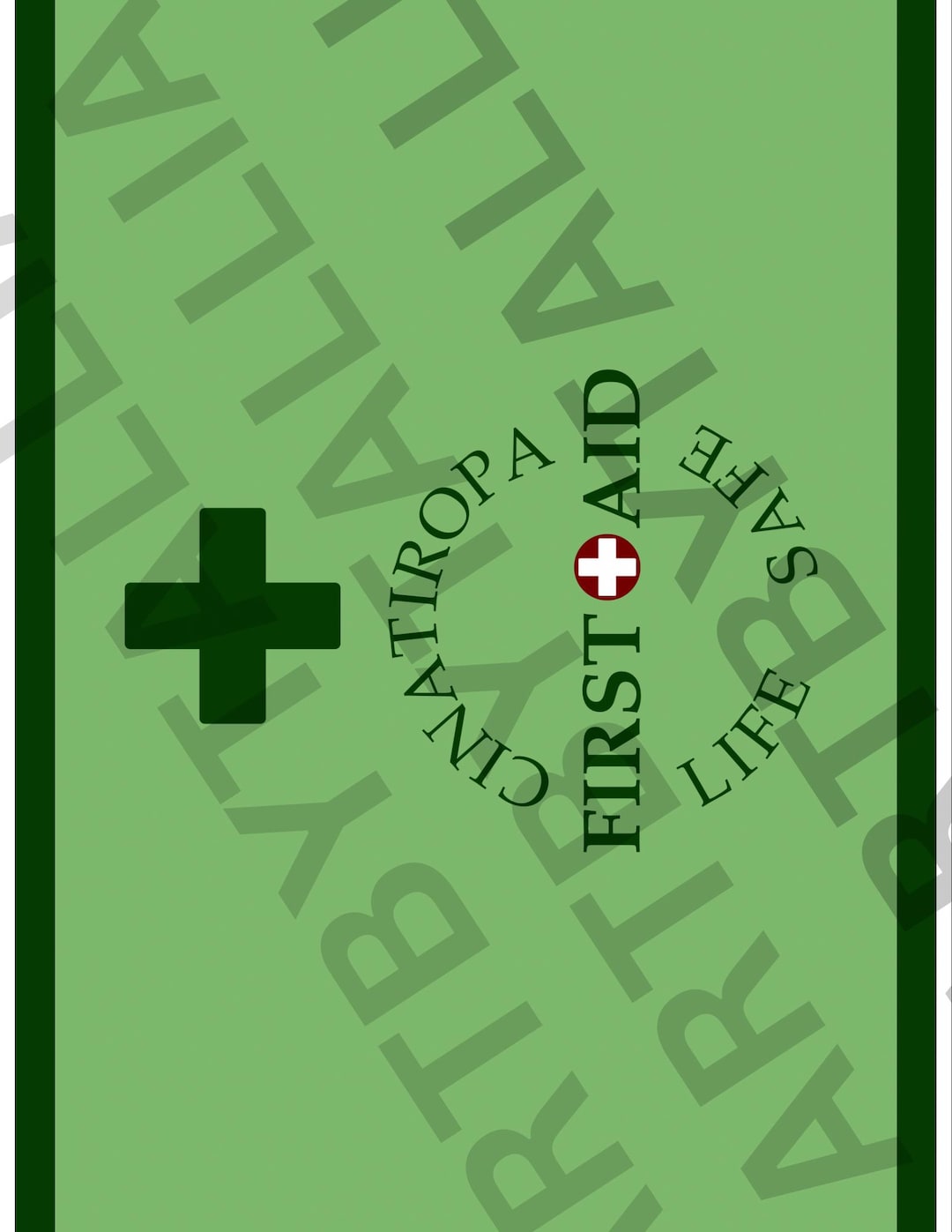 Resident Evil First Aid Spray - Prop, Birthday, Diy - Etsy