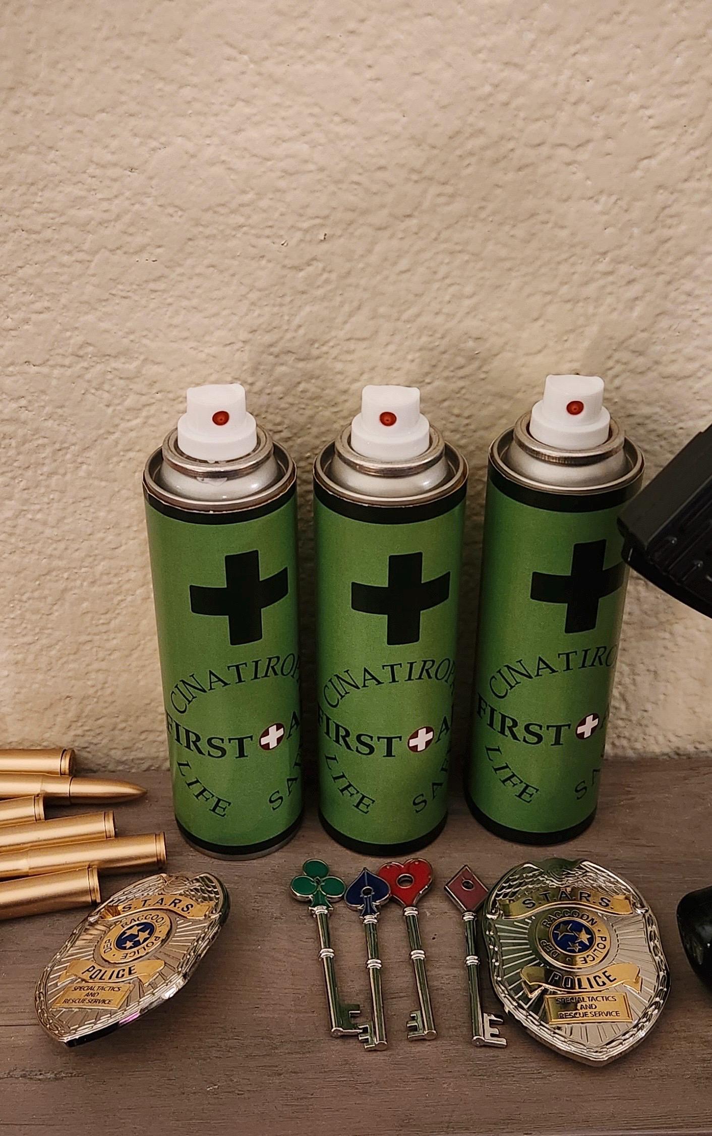 Resident Evil First Aid Spray - Prop, Birthday, Diy - Etsy
