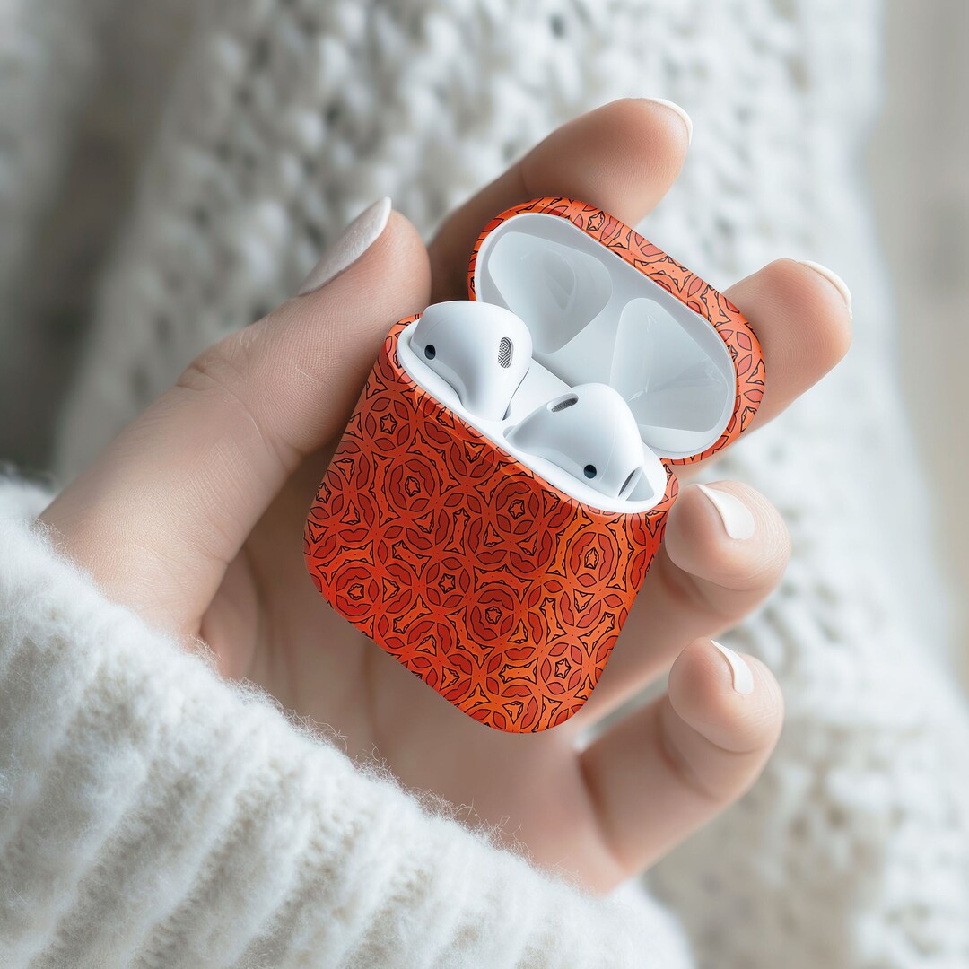 Orange Penrose 1/airpod Case/airpod Pro Case/apple AirPod Case/earbud ...