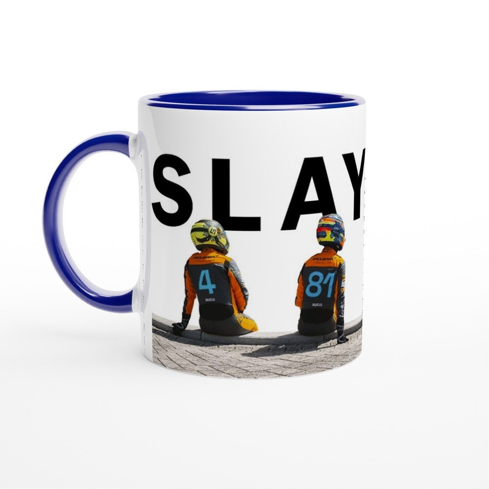 Team Mclaren SLAY Mug - Etsy