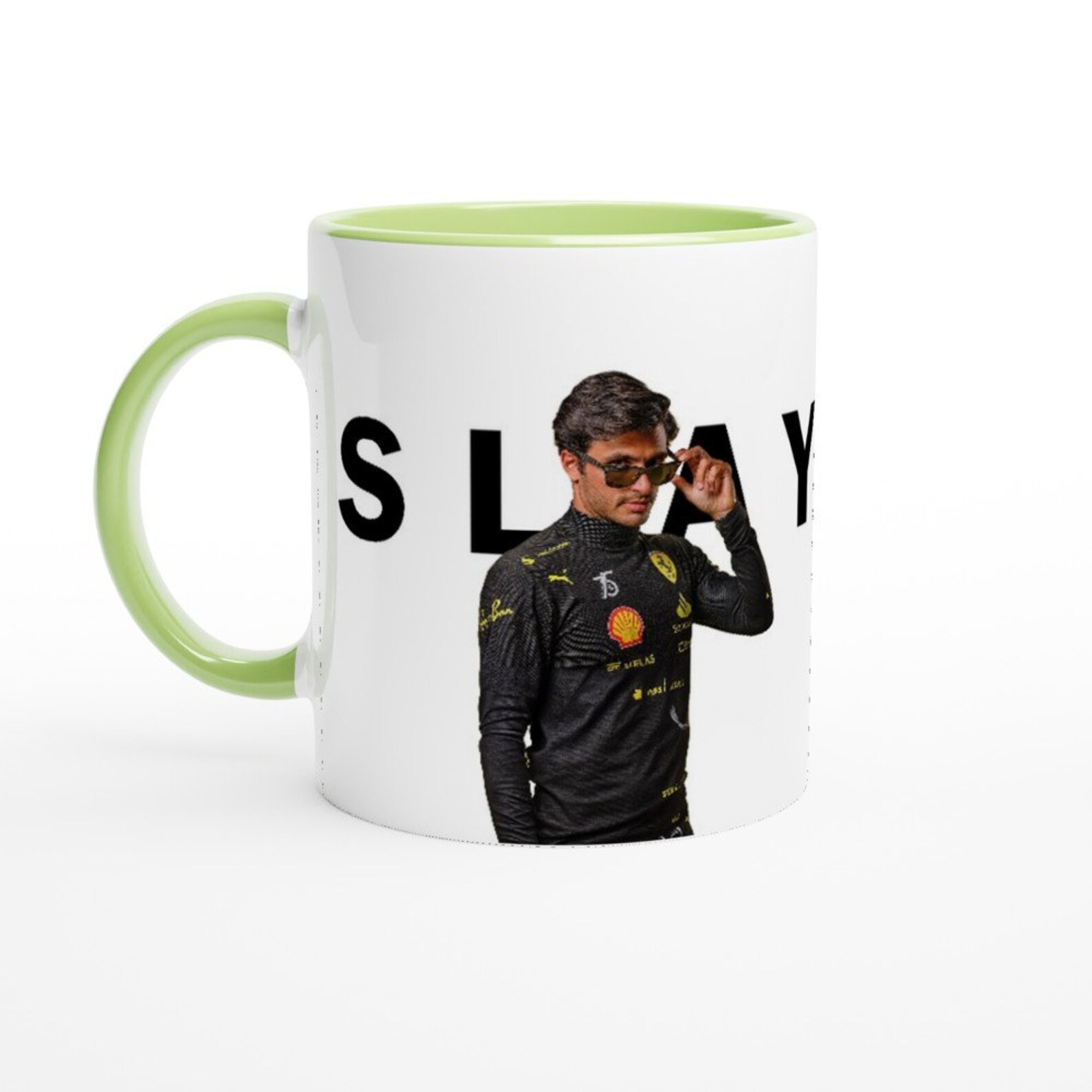 Carlos Sainz SLAY Mug - Etsy
