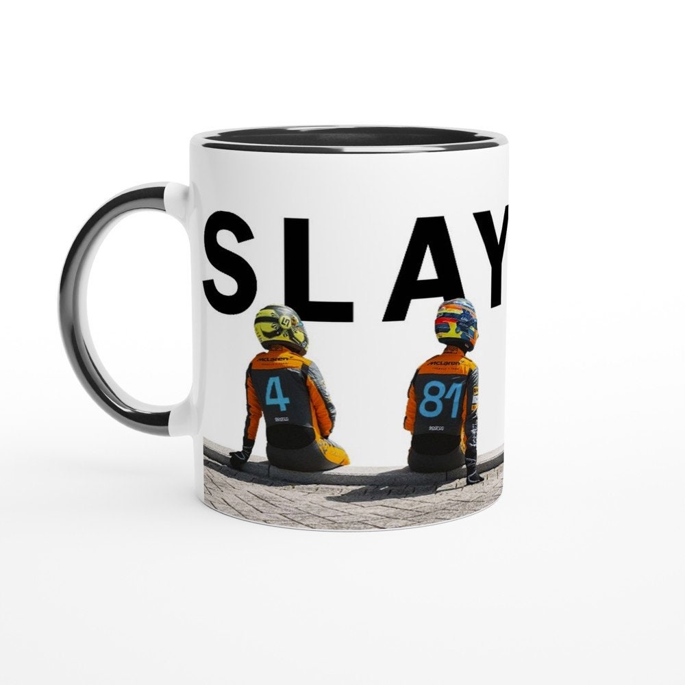 Team Mclaren SLAY Mug - Etsy
