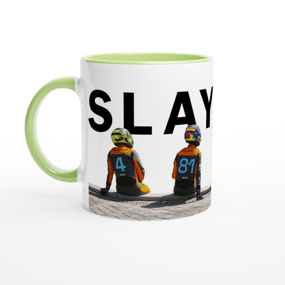 Team Mclaren SLAY Mug - Etsy
