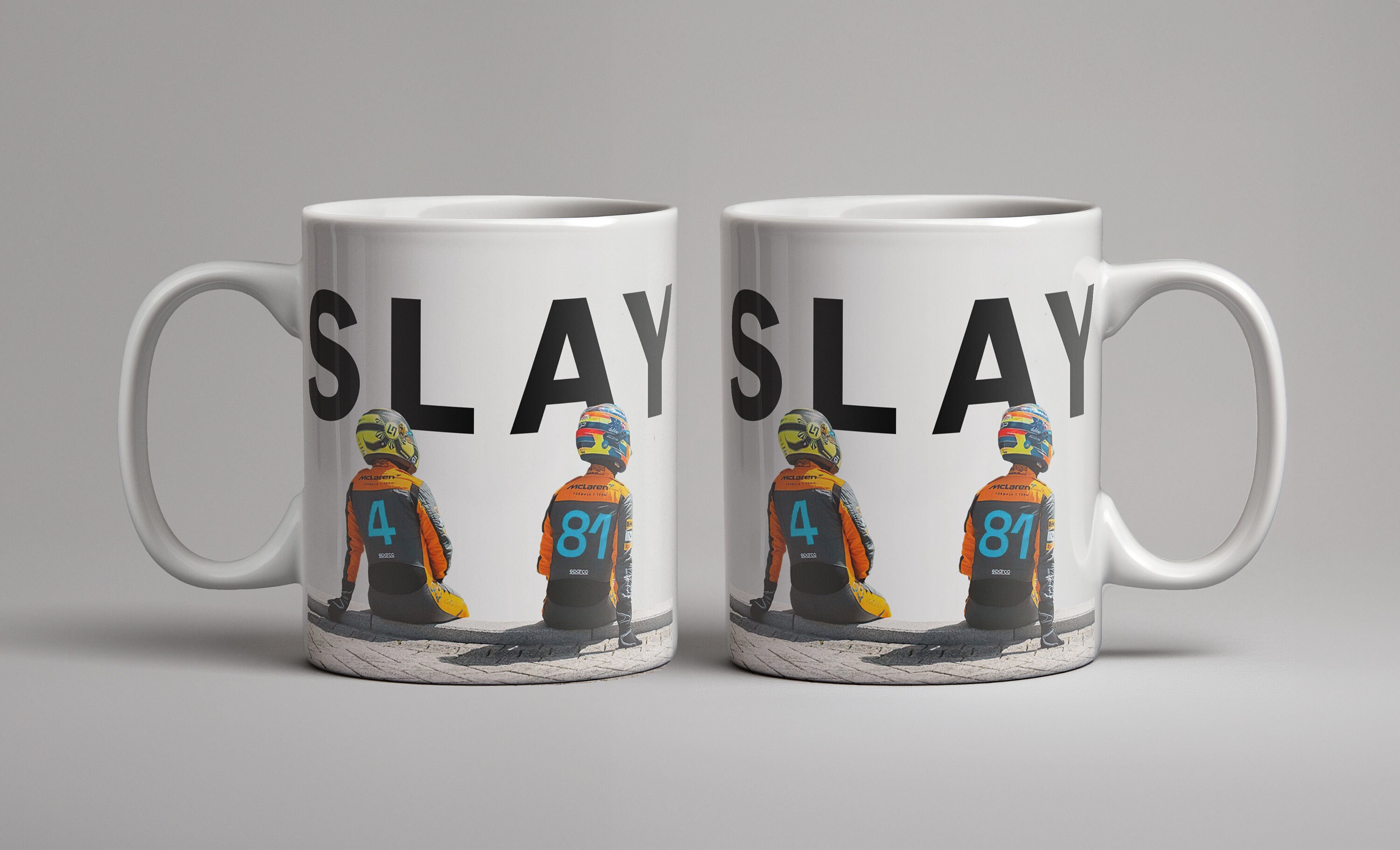 Team Mclaren SLAY Mug - Etsy