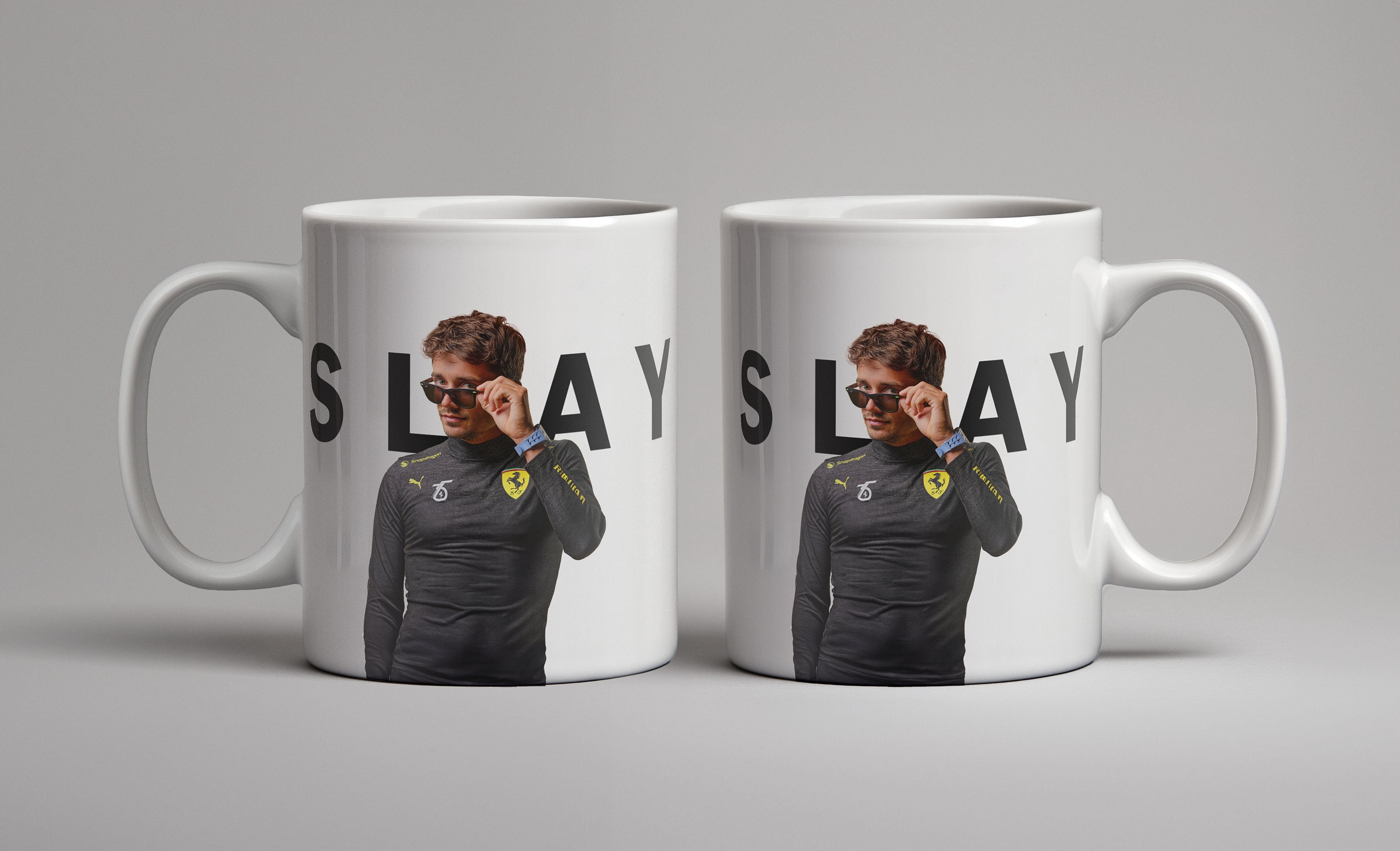 Charles Leclerc SLAY Mug - Etsy
