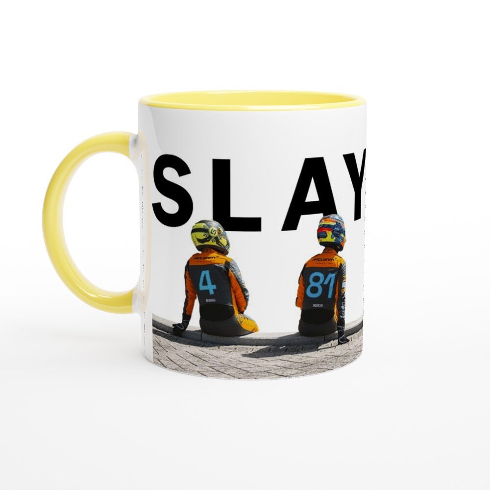 Team Mclaren SLAY Mug - Etsy