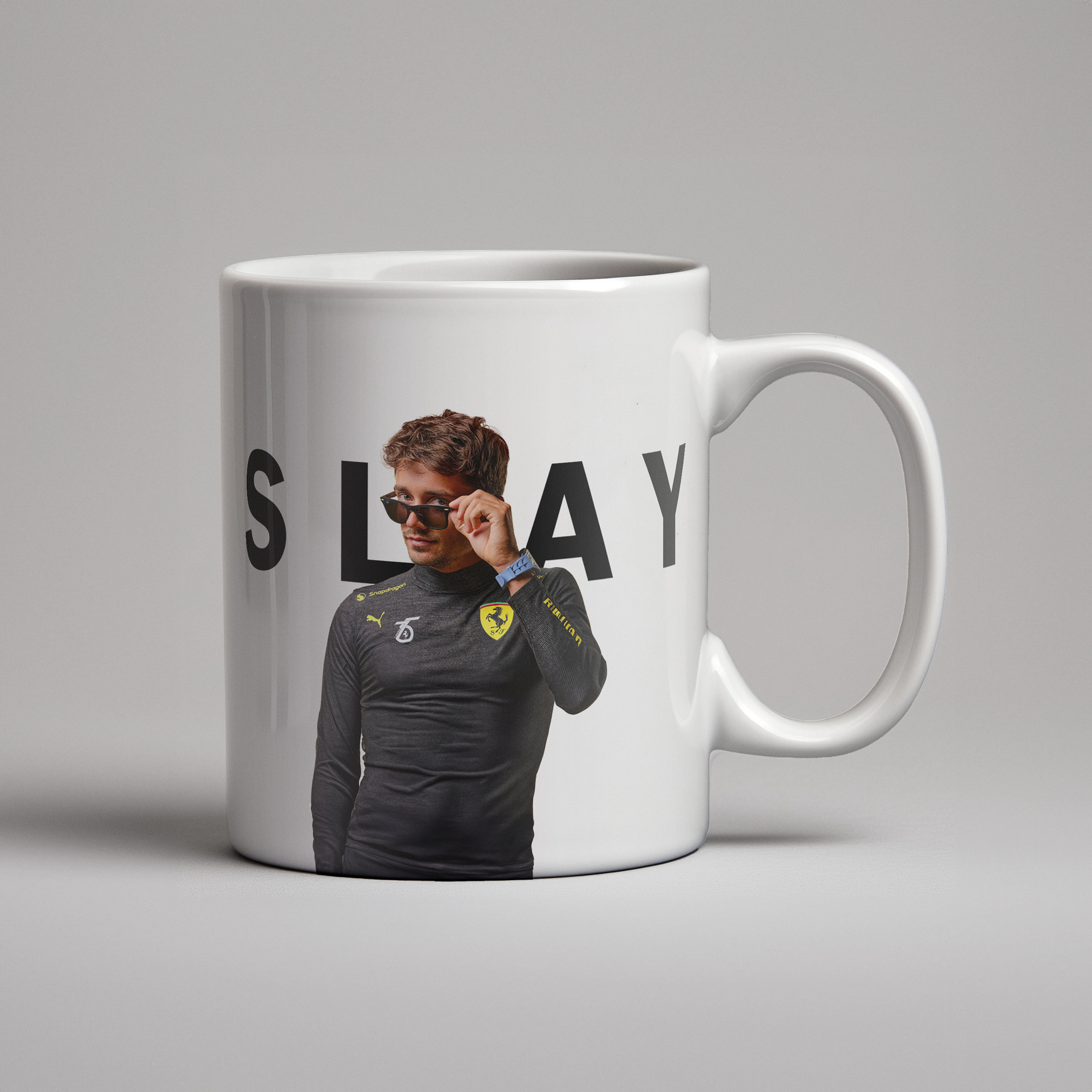 Charles Leclerc SLAY Mug - Etsy