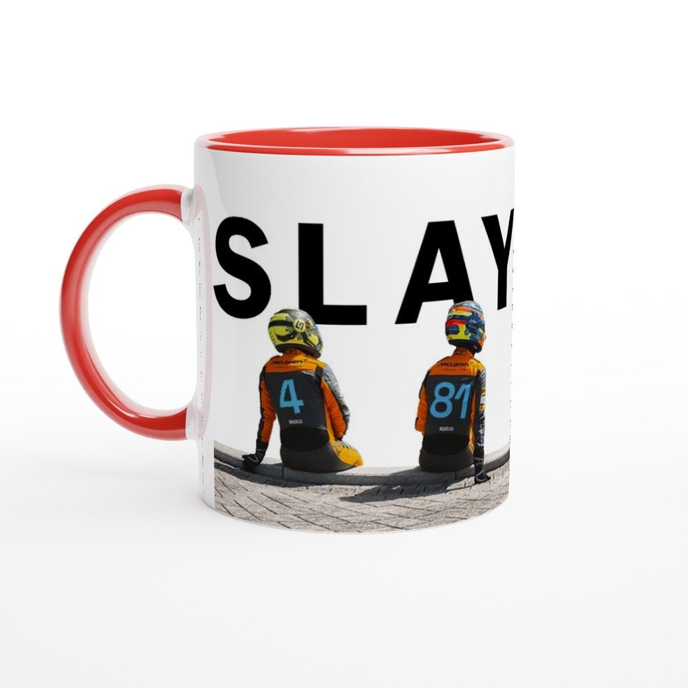 Team Mclaren SLAY Mug - Etsy