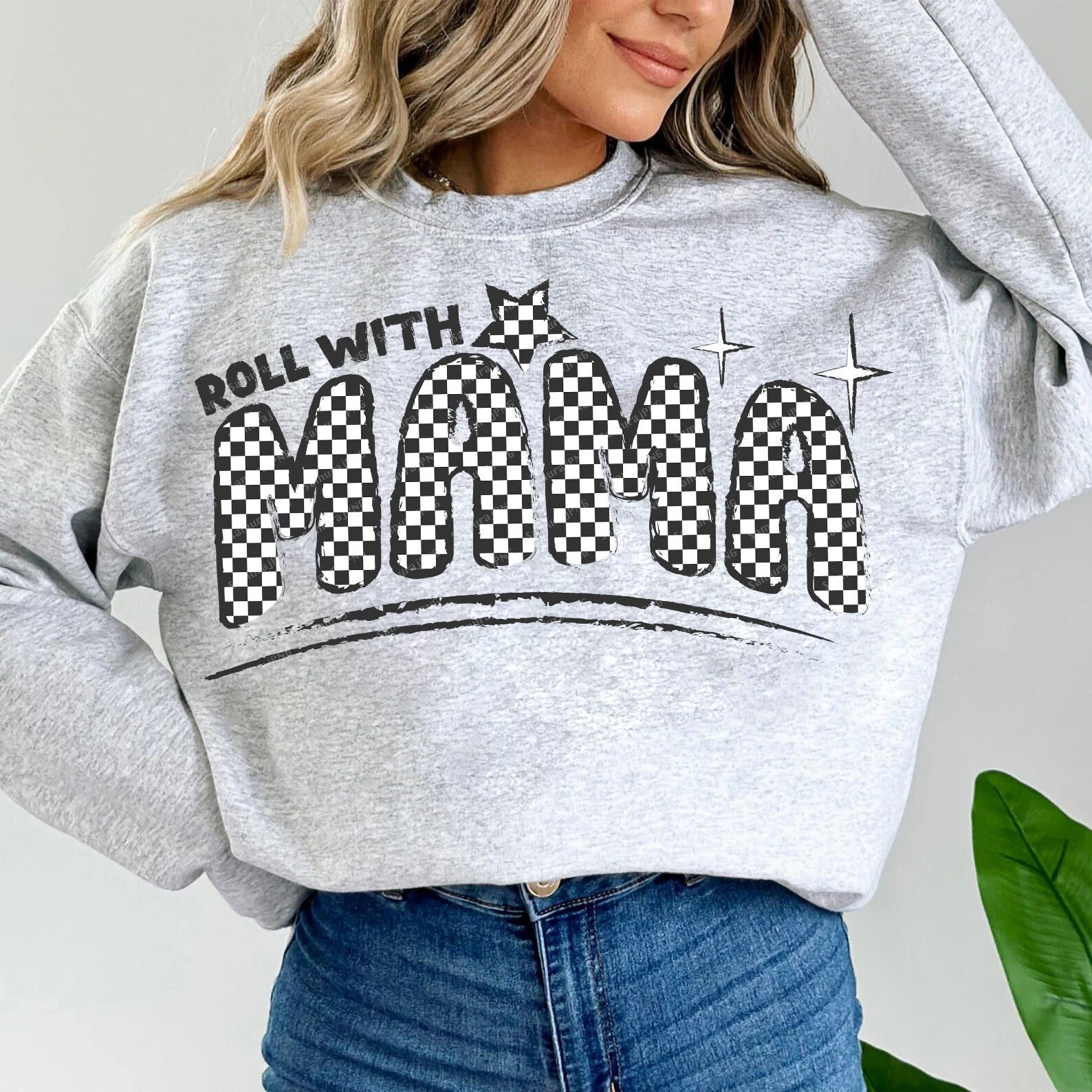 Roll With Mama Png Svg, Ready for Print, Retro Sublimation, Gift for ...