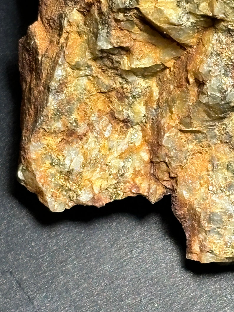 Gold Ore, Mineral Loaded Iron Stained Quartz/gold Specimen - Etsy Australia