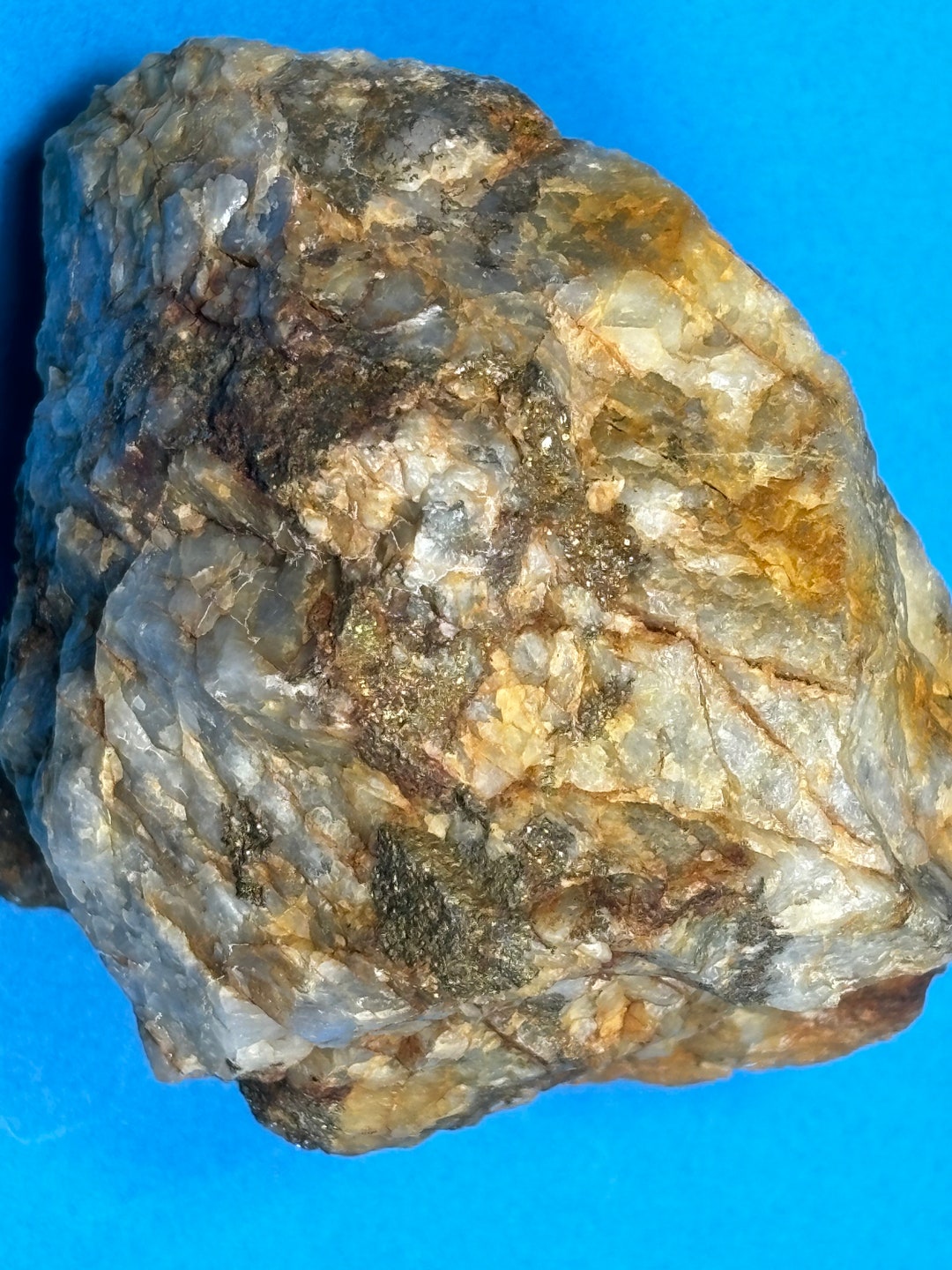 Gold Infused, Iron Oxide Stained, Silver, Galena and Pyrite Injected ...