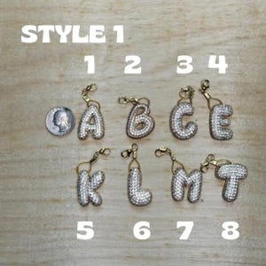 Personalized Link Chain Charms for Bags – Custom Charm Keychain ...