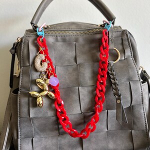 Personalized Link Chain Charms for Bags – Custom Charm Keychain ...