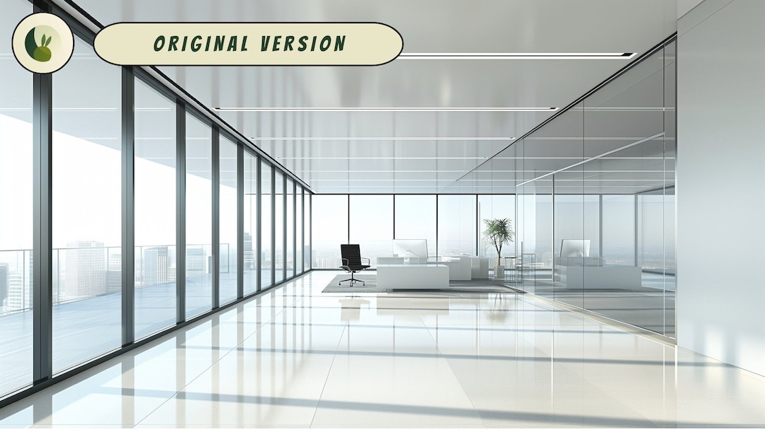 Virtual Background Clean Corner Office | Zoom Background Home Office ...