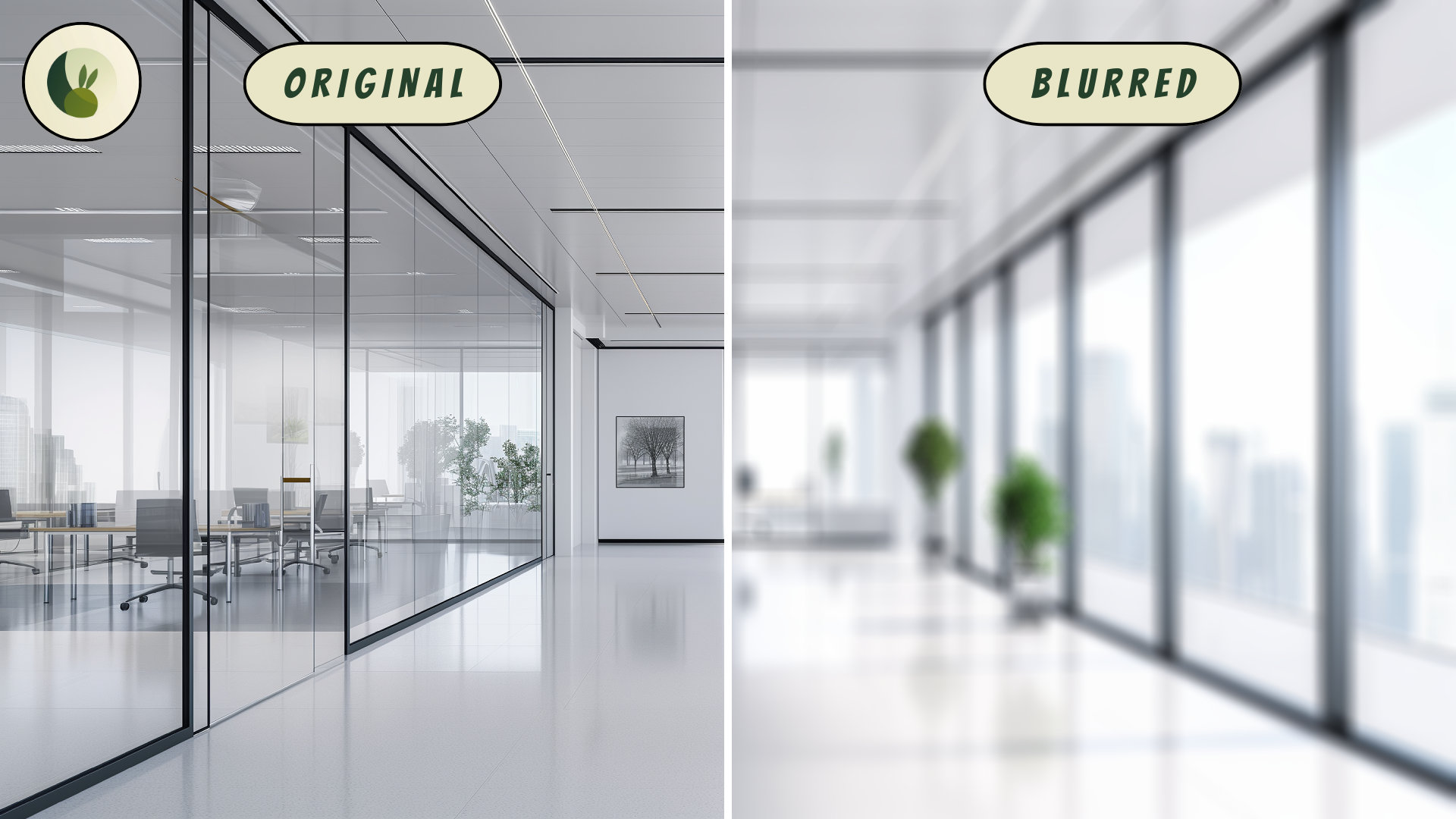 Virtual Background White Office Corridor | Zoom Background Home Office ...