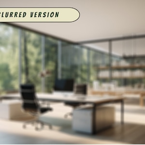 Virtual Background Open Forest Office | Zoom Background Home Office ...