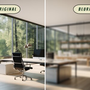 Virtual Background Open Forest Office | Zoom Background Home Office ...